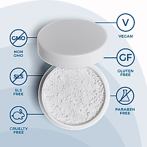 White Birch Activated White Charcoal Powder - Professional Teeth Whitening Charcoal - Natural & Fluoride Free Oral Care (White Charcoal Powder)