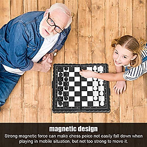 Chessboard Portable Chessboard Adult Chess Game Foldable Chess Chess Board Game Go Party Chess Board Game Family Activities