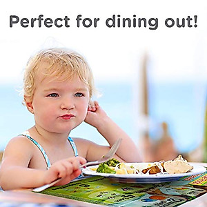 Disney Winnie The Pooh Table Topper Disposable Stick-on Placements in Reusable Package, 50 Count, Basic (10165)