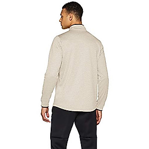 Under Armour Armour Fleece 1/2 Zip, Highland Buff (200)/Black, Small