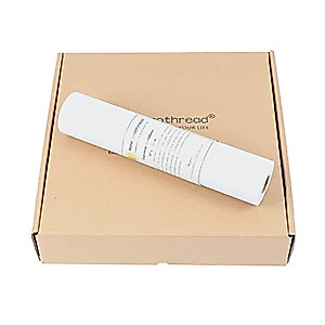 New brothread 63 Brother Colors Polyester Embroidery Machine Thread with Bonus of 10"x10yd Medium Weight Tearaway Embroidery Stabilizer