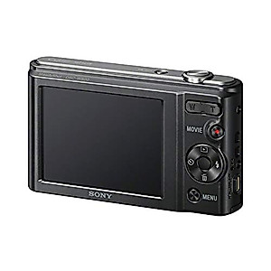 Sony DSCW800/B 20.1 MP Digital Camera (Black) (Renewed)
