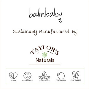 BALM! Baby Kids All Natural Fluoride Free Toothpaste with Xylitol, SLS Free, Vegan, Gluten Free, BPA Free, Zero Waste, Mint, 2 fl oz