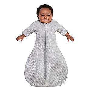 HALO Easy Transition Sleepsack Wearable Blanket, TOG 1.5, Heather Grey, Medium