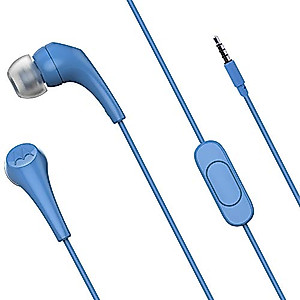 Motorola Earbuds 2 in-Ear Headphones - Noise Isolation, 10mm Audio Drivers, in-Line Microphone - Compatible with Smart Voice Assistants, Lightweight Design, Secure Ear Hook Style - 2 Extra Earbuds