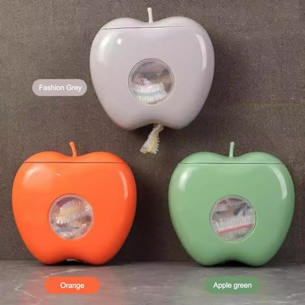 Plastic Wrap Storage Box, plastic wrap storage box dispenser，Plastic Food Wrap Bag Storage Organizer for Fresh Keeping Bag，Multifunctional Wall-Mounted Kitchen Organizer for Fresh Keeping Bag