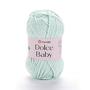 Yarnart Dolce Baby Yarn by yarnart Soft Chenille Velvet Medium Moyen Medio Yarn Blanket amigurumi Crochet Yarn 50 gram (1.76 oz) 93 Yards (753)
