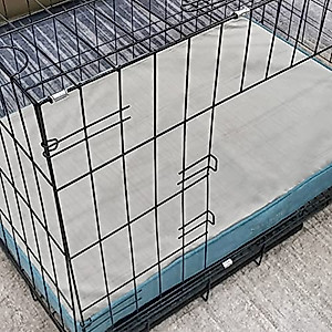Slecofom Orthopedic Dog Bed, Waterproof Dog Bed with Washable Removable Cover, Durable Dog Bed-Memory Foam Dog Bed，Dog Crate Bed for Large Dogs，Dog Mattress Suitable for Pet Crates35x22
