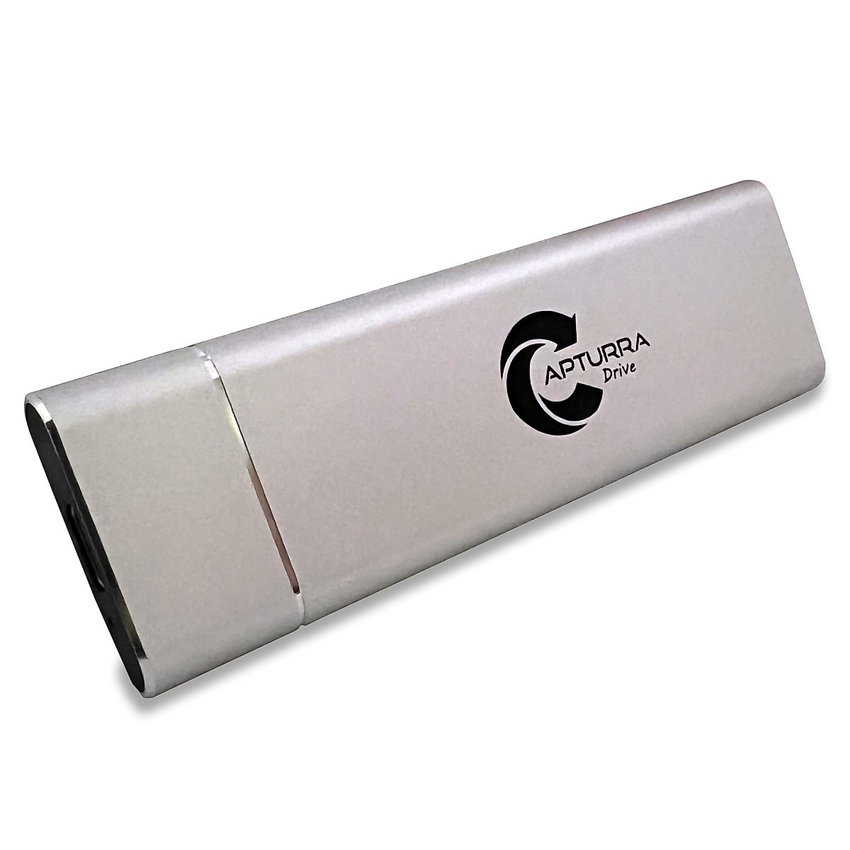 Capturra Drive 128GB External Solid State Drive USB 3.1 with Automated File Backup Software for Windows and Mac