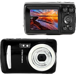 FrenzyDeals 16MP Digital Camera for Stunning Photos & Videos,for Sharp Images,Great Zoom with 2.4" Screen and USB Cable