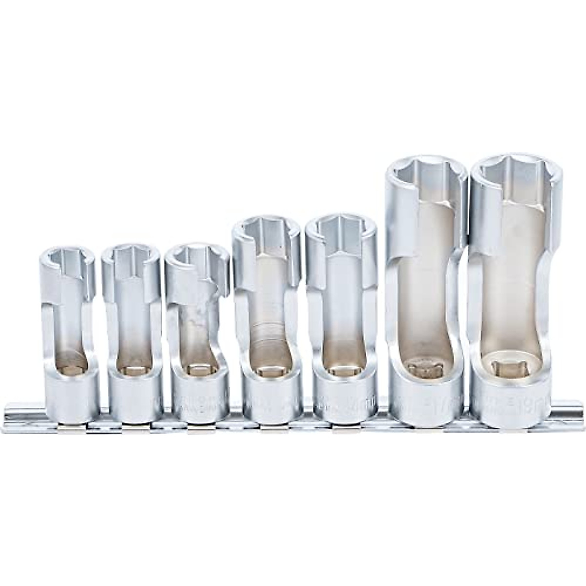 BGS 1105 | Special Socket Set, slotted | 10 mm (3/8") Drive | 10-19 mm | 7 pcs.