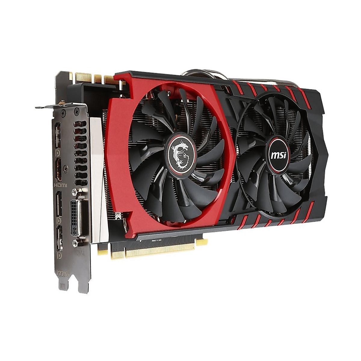 MSI GAMING GeForce GTX 980 4GB OC DirectX 12 VR READY (GTX 980 GAMING 4G)