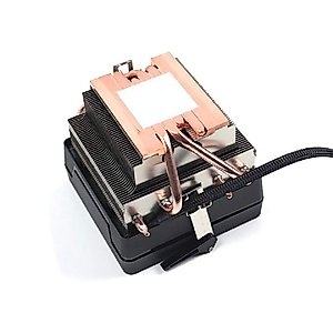 CPU Cooler RGB LED Lighting Aluminum Heatsink Copper Core Base 4-Pin PWM 95mm Fan Pre-Applied Thermal Paste for AMD Socket AM5 AM4 AM3 AM2 Desktop PC Computer - Prism