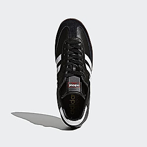 adidas Men's Samba OG Shoe, Black/White/Black, 8.5 US