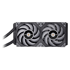 Thermaltake TH120 ARGB Motherboard Sync Edition Intel/AMD/AM5 All-in-One Liquid Cooling System 120mm High Efficiency Radiator CPU Cooler CL-W285-PL12SW-A, Black