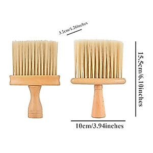 High Density Ultra Soft Detail Brush with Cleaning Sponge Set, Premium Natural Fiber Car Interior Brush Detailing Brush Set for Cleaning Interior, Dashboard, Engines and Deep Cleaning Keyboard (A+B)