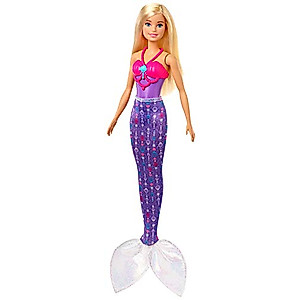 Barbie Dreamtopia Dress Up Doll Gift Set, 12.5-inch, Blonde with Princess, Fairy and Mermaid Costumes, Gift for 3 to 7 Year Olds