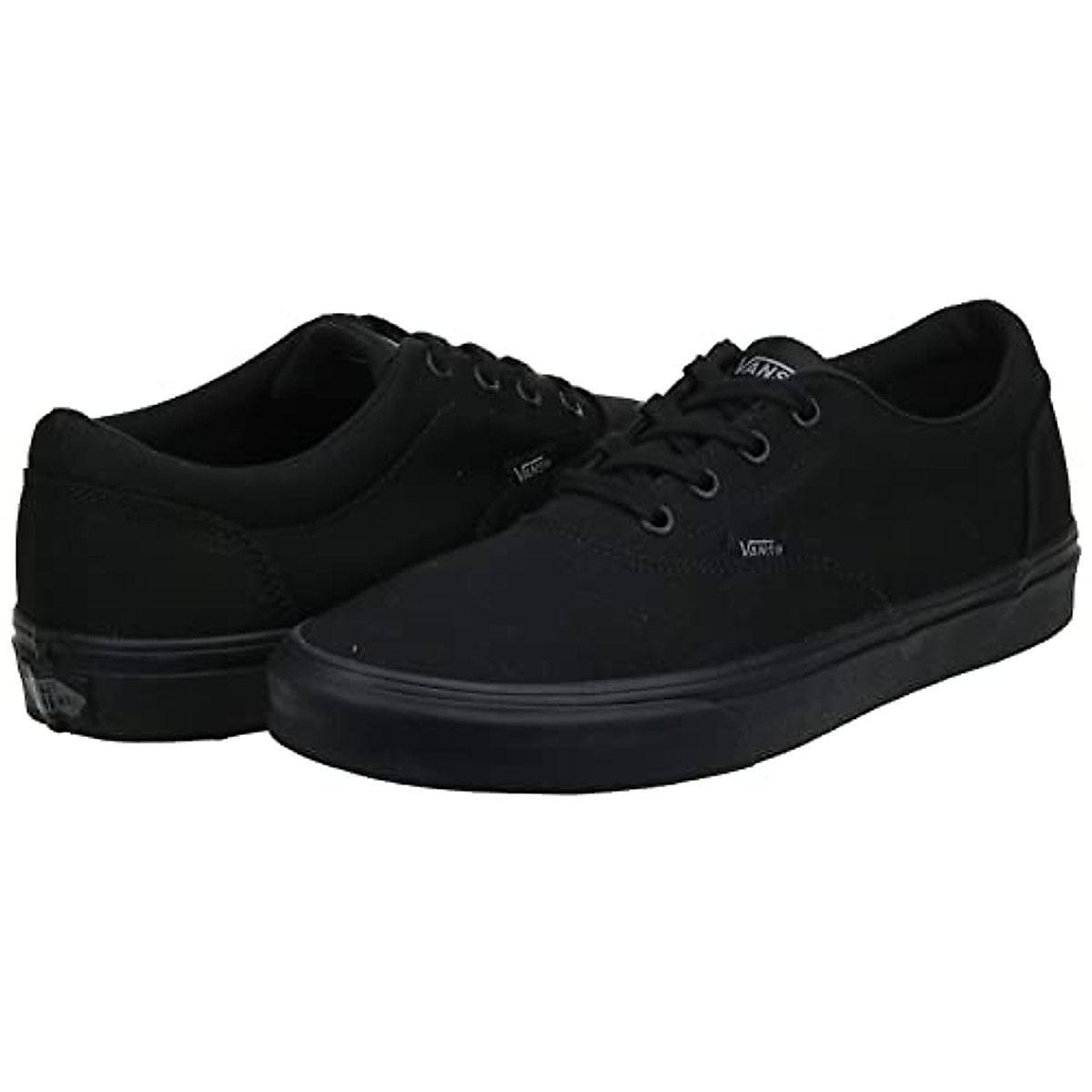 Vans Women's Doheny Trainers, Black Canvas Black Black 186, 7.5