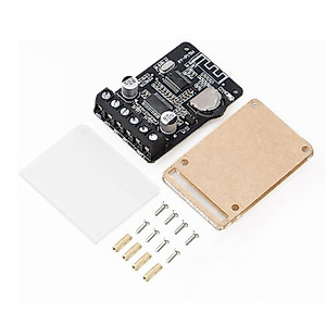 DAMGOO Audio Amplifier Board with BT 5.0, 10W 15W 20W 2.0 Dual Channel Stereo Wireless Mini Amp Module with Protective Shell