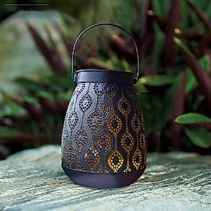 Solar-Powered Pathway Solar Garden Lights Solar Lantern Lights for Hanging Outdoor Ornaments Gift Outdoor Decoration Table Lantern Solar Silver Light Waterproof Solar Lamp Decorative Solar Powered Lan