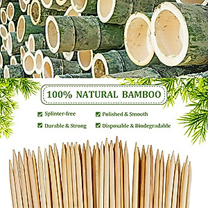 120 PCS Marshmallow Roasting Sticks - Smores Sticks for Fire Pit, Extra Long 36 Inch 5mm Thick Heavy Duty Bamboo Skewers, Kids Safe Roasting Sticks for Campfire, Camping, and Parties(36 Inch -120 PCS)