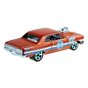Hot Wheels Orange & Blue 53rd Anniversary '64 Chevelle SS 1/5 DieCast 1:64th Scale