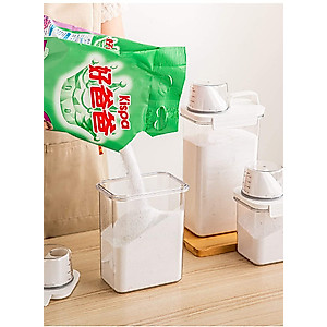 CLEAR AIRTIGHT FOOD STORAGE CONTAINER (SMALL)