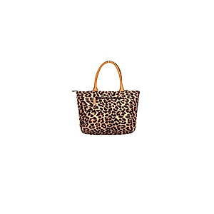 ARIAT Women's Tote Tooled Leopard Tan