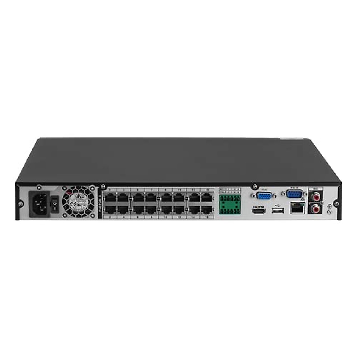 Lorex N4K3SD-168WD-2 Lorex Fusion 4K 16-Channel 3TB Wired NVR System with 8 E893DD Smart Deterrence Dome Security Cameras