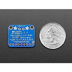 Adafruit 4101 Adafruit MCP9600 I2C Thermocouple Amplifier - K, J, T, N, S, E, B and R Type T