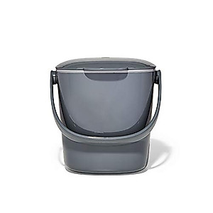 OXO Good Grips Easy-Clean Compost Bin, Charcoal - 0.75 GAL