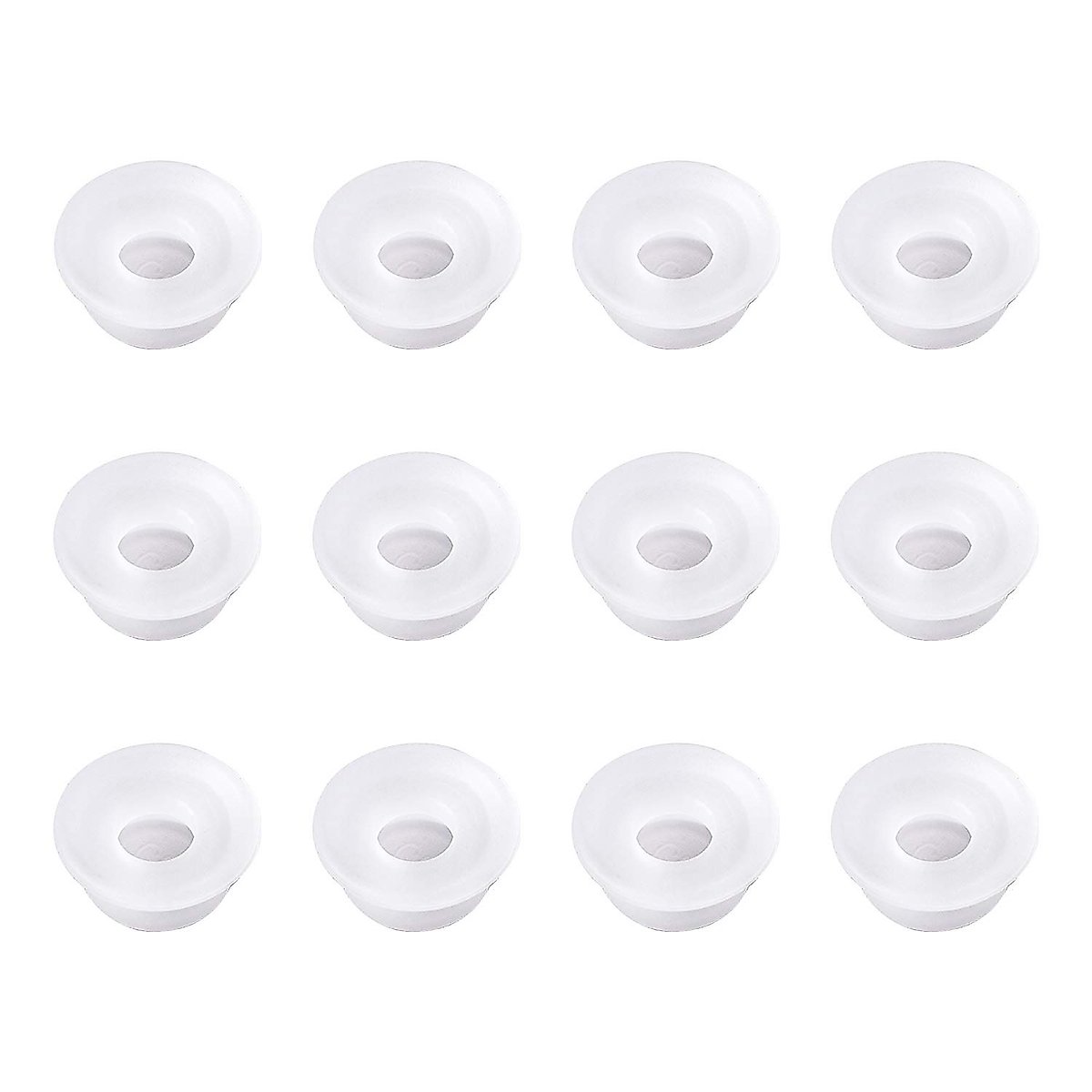 12 Pcs Instapot Replacement Float Valve Gaskets - Float Valve Sealer for Instant Pot Duo 3, 5, 6, 8 Qt, Duo Plus, Ultra, LUX 3, 8 Qt, Float Sealing Caps Float Valve Silicone Caps
