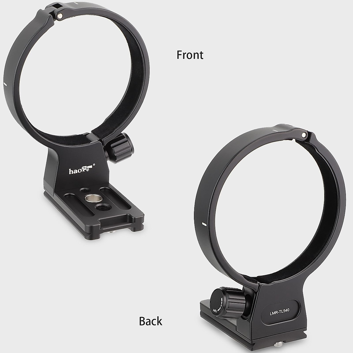 Haoge LMR-TL540 Lens Collar for Tamron 50-400mm A067,100-400mm f/4.5-6.3 Di VC USD A035 Lens Built-in Arca Type Quick Release Plate Replace Tamron A035TM