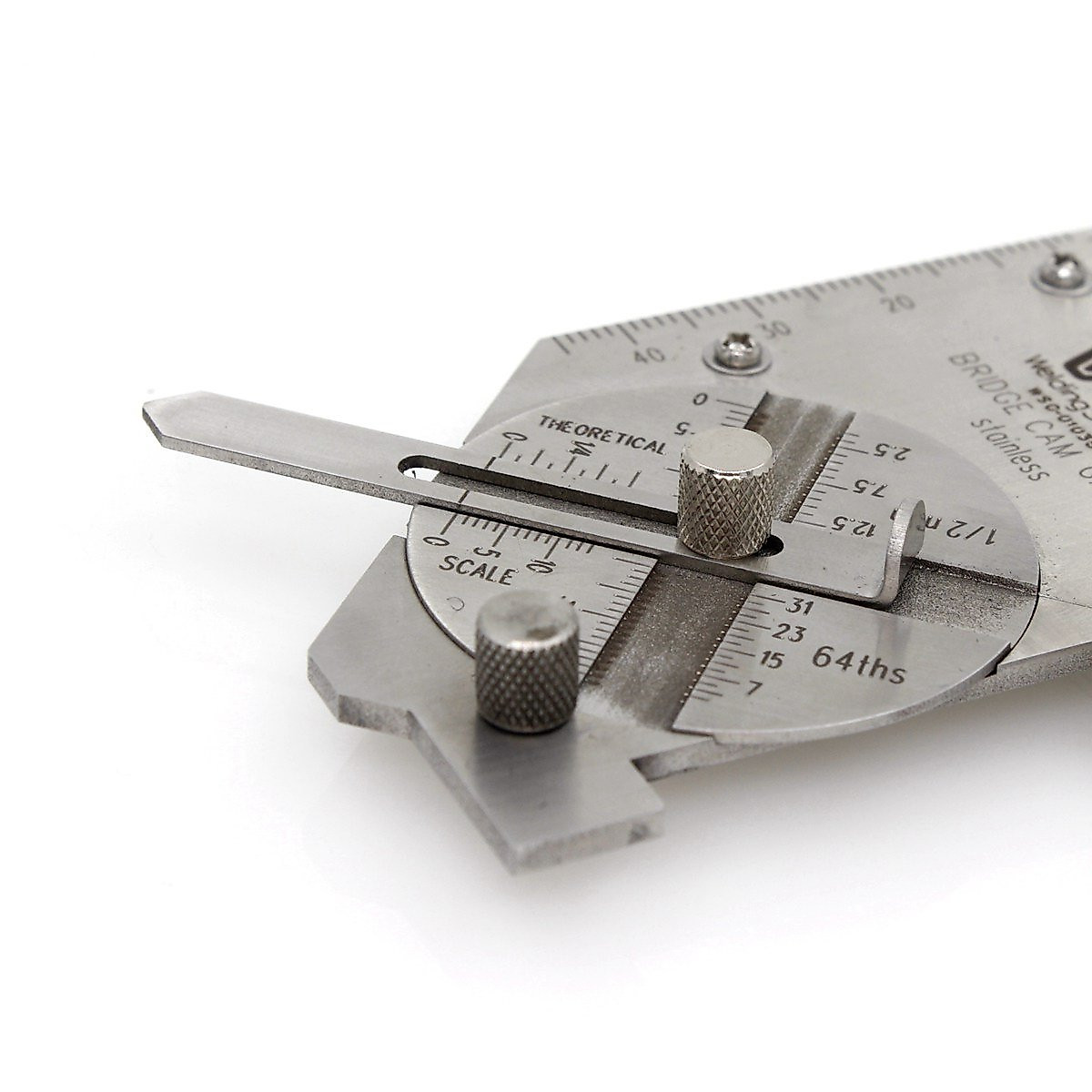 Mini Bridge CAM Gage Welding Fillet Throat Leg Size Bevel Angle Undercut Inspection Tool in Inch/mm