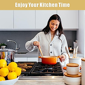 zcafmfzf Upgraded WB31X24738 Griddle for GE Stove Griddle Replacement, More Durable GE Griddle for Gas Cooktop, Safe Uncoated GE Griddle for Stove Top, Non-Stick GE Stove Top Griddle for Gas Stove