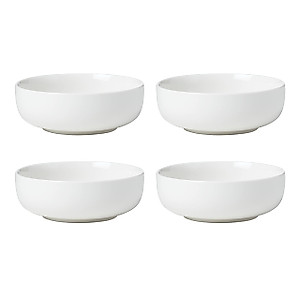 Oneida White 24 Seven Piece Dinnerware Set, 12 Count, Dorm Necessities, Dorm Essentials