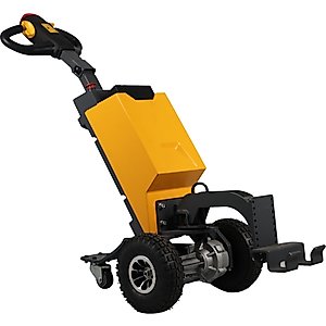 Tory Carrier Electric Tugger, Powered Tractor, 2200 lbs Capacity Electric Auxiliary Traction Trailer for Pulling Industrial Carts, Hoppers, Trash Cans, Trailers, and Tow Bars