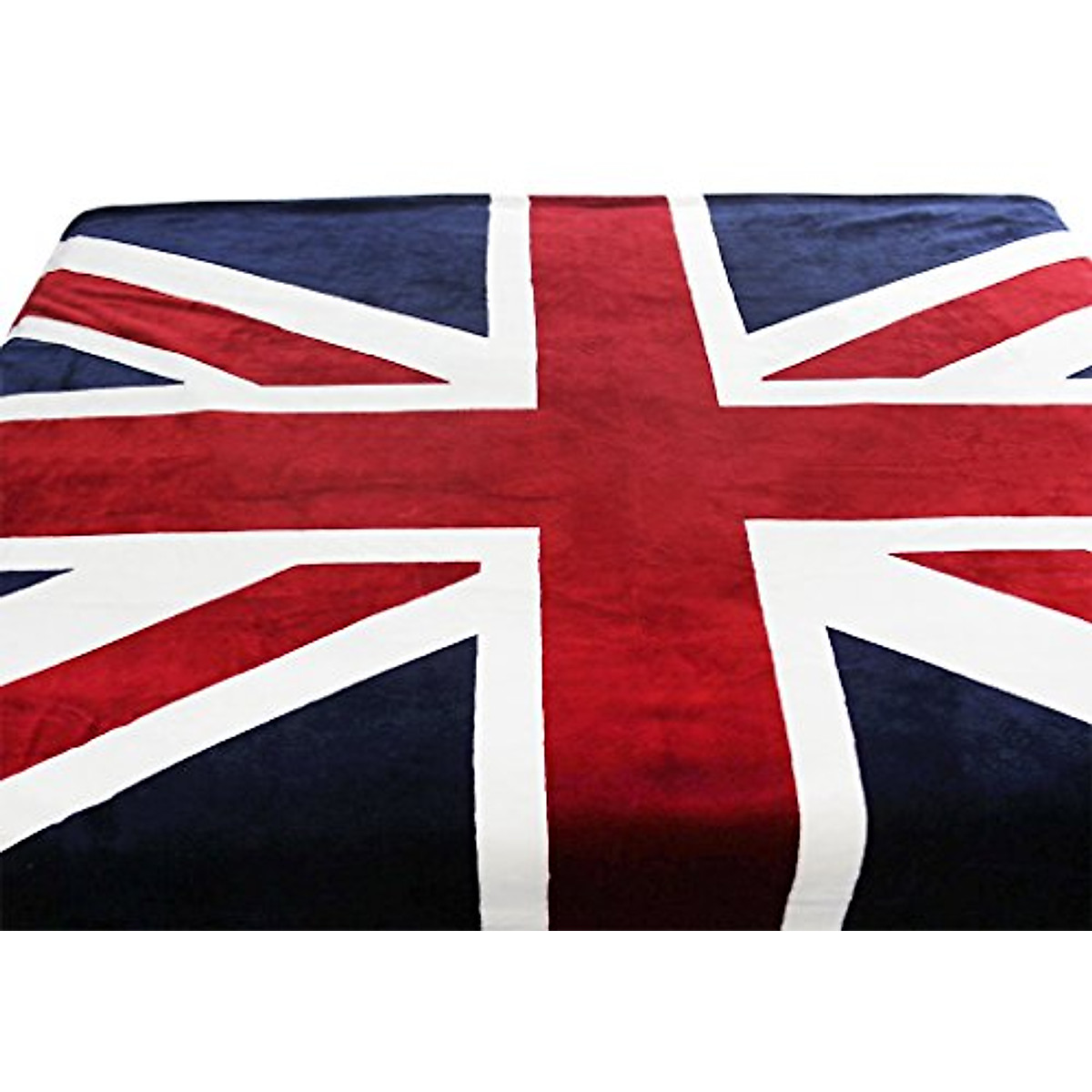 USA/Union Jack Flag Bed Blanket Luxury Fleece Blanket Great British Flag Chair Cabin Sofa Couch Blanket Warm Soft Plush Travel Blanket Bedspread Cover Beach Throw Blanket
