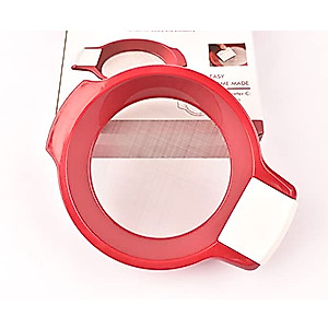 Mini manual flour sieve/juice filter/Sifting Pan Fine Mesh Strainer/Flour Sieve/Icing and Sugar Sifter,60 mesh 6.7 inch