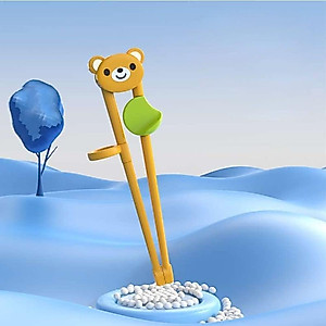 Black Panda Cartoon Animal Chopsticks Practice Helper, Children Practice Chopsticks Reusable Eating Training Tools,Cute Tableware Learn Tools Kitchen Utensils and Gadgets