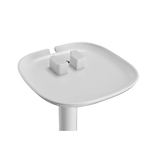 ynVISION.DESIGN Fixed Height Floor Stands Compatible with Sonos One, One SL, and Play:1 Speaker | 2 Pack | YN-ONE Pair (White)