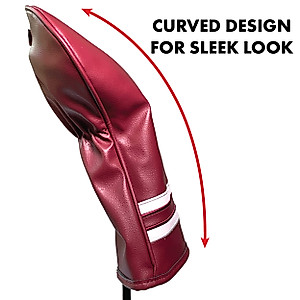 Team Golf NCAA Texas A and M Vintage Driver Headcover - Printed Team Golf NCAA Vintage Driver Golf Club Headcover, Form Fitting Design, Retro Design with Fleece Lining for Extra Club Protection