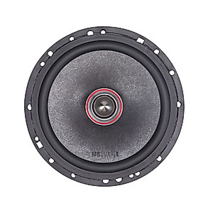 MB Quart PS1-316 Premium 3-Way Component Car Speaker System (Black, Pair) – 6.5 Inch Speaker System, 400 Watt Car Audio, 4 OHMS (Grills Included)