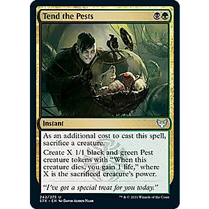 Magic: the Gathering - Tend The Pests (242) - Strixhaven: School of Mages