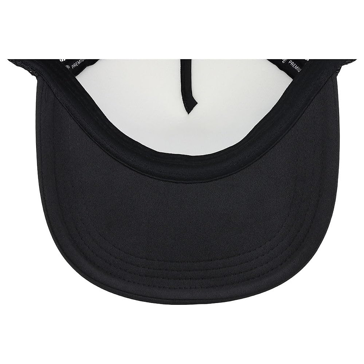 Grateful Dead Dancing Bears Foam Trucker Adjustable Snapback Hat BLK/WHT, Black/White