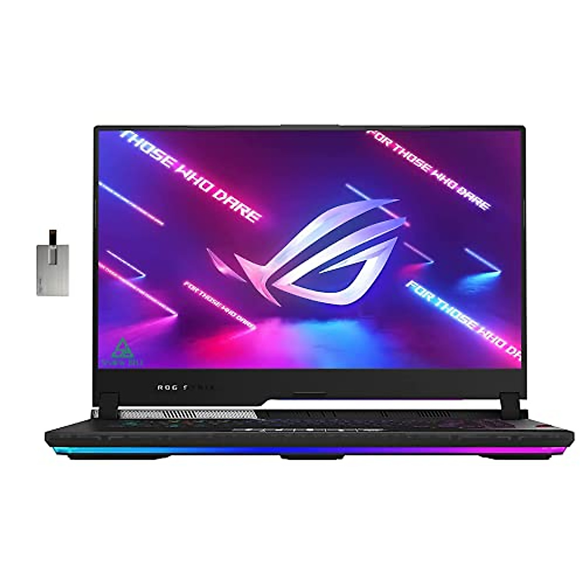 ASUS 2023 ROG Strix Scar 15 15.6" 300Hz IPS Type FHD Gaming Laptop, AMD Ryzen 9 5900HX, 64GB RAM, 2TB PCIe SSD, Backlit Keyboard, GeForce RTX 3080, WiFi 6, Windows 11, Gray, 32GB SnowBell USB Card