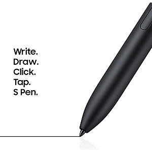 Samsung Galaxy Tab S7 FE 12.4-in Tablet with S Pen, 128GB, Mystic Black, SM-T733NZKEXAR