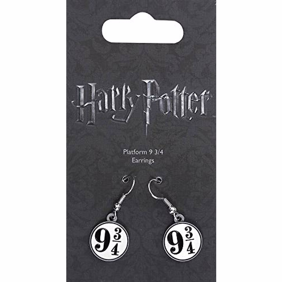 Harry Potter Platform 9 3/4 Silver Plated Earrings