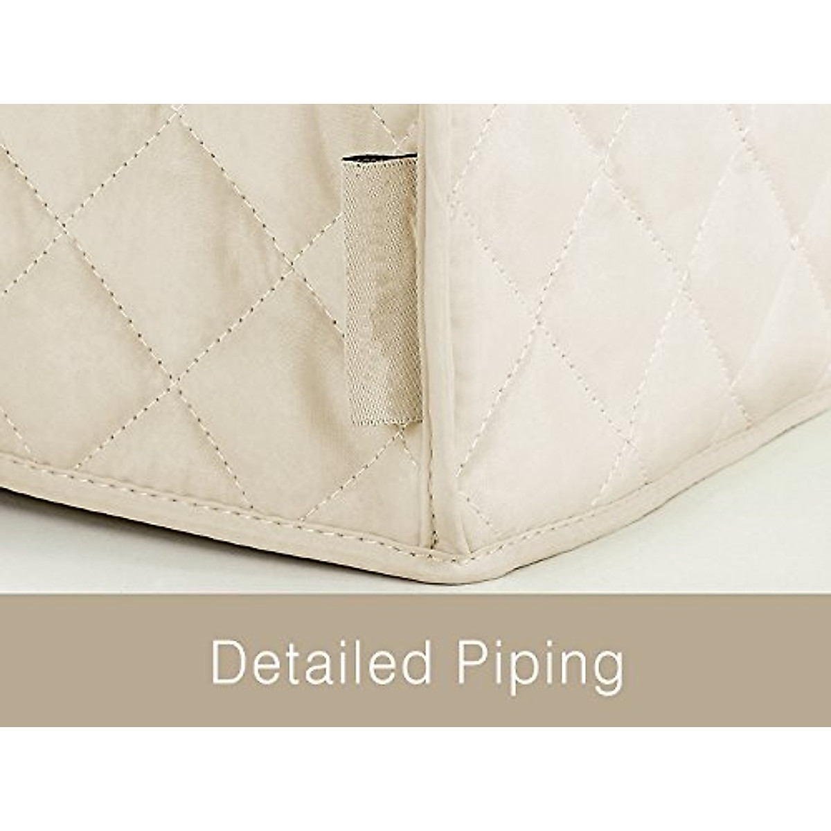 Toaster Cover Messar Cotton Striped Bread Toaster Dust Cover Bakeware Protector for Two Slice Toaster Appliance Dust Style Random 11W x 8D x 8H