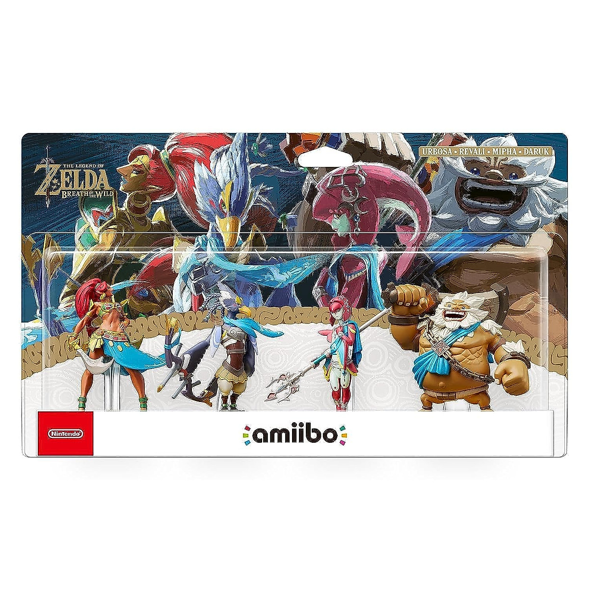 The Champions Amiibo - The Legend of Zelda: Breath of the Wild Collection (Nintendo Wii U/Nintendo 3DS/Nintendo Switch)